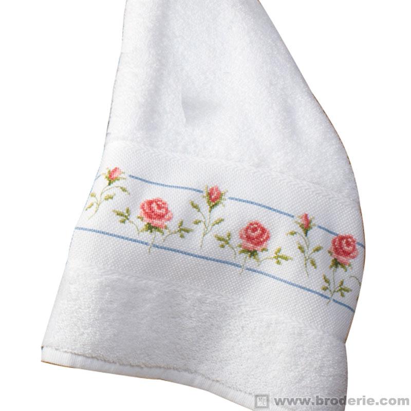 modèle broderie serviette toilette modèle broderie serviette toilette