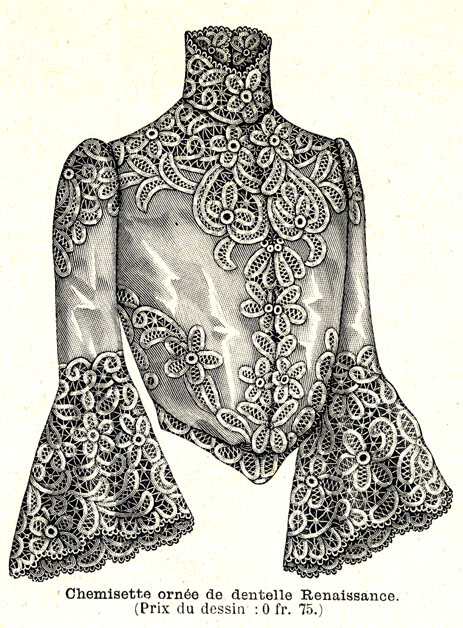 modèle broderie renaissance