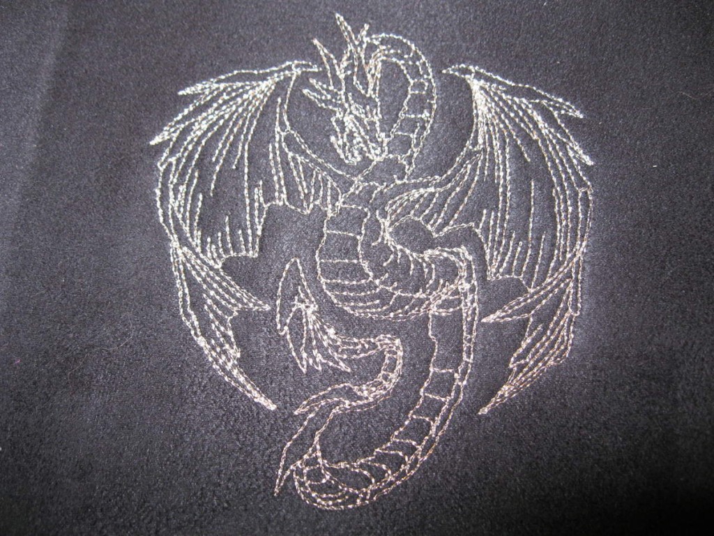 modèle broderie homme