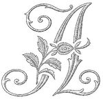 modèle initiale broder