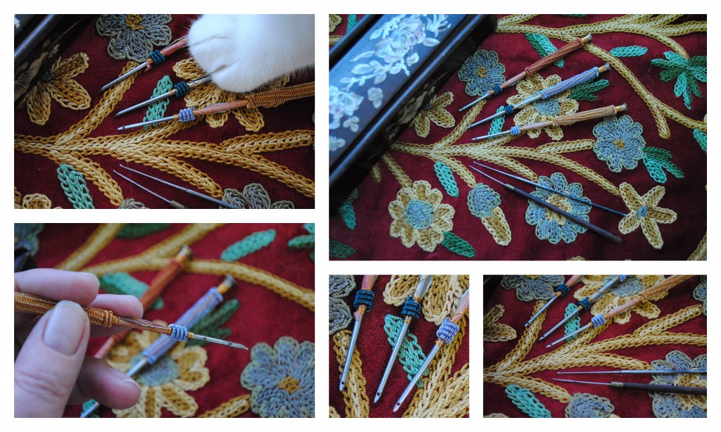 modèle broderie indienne